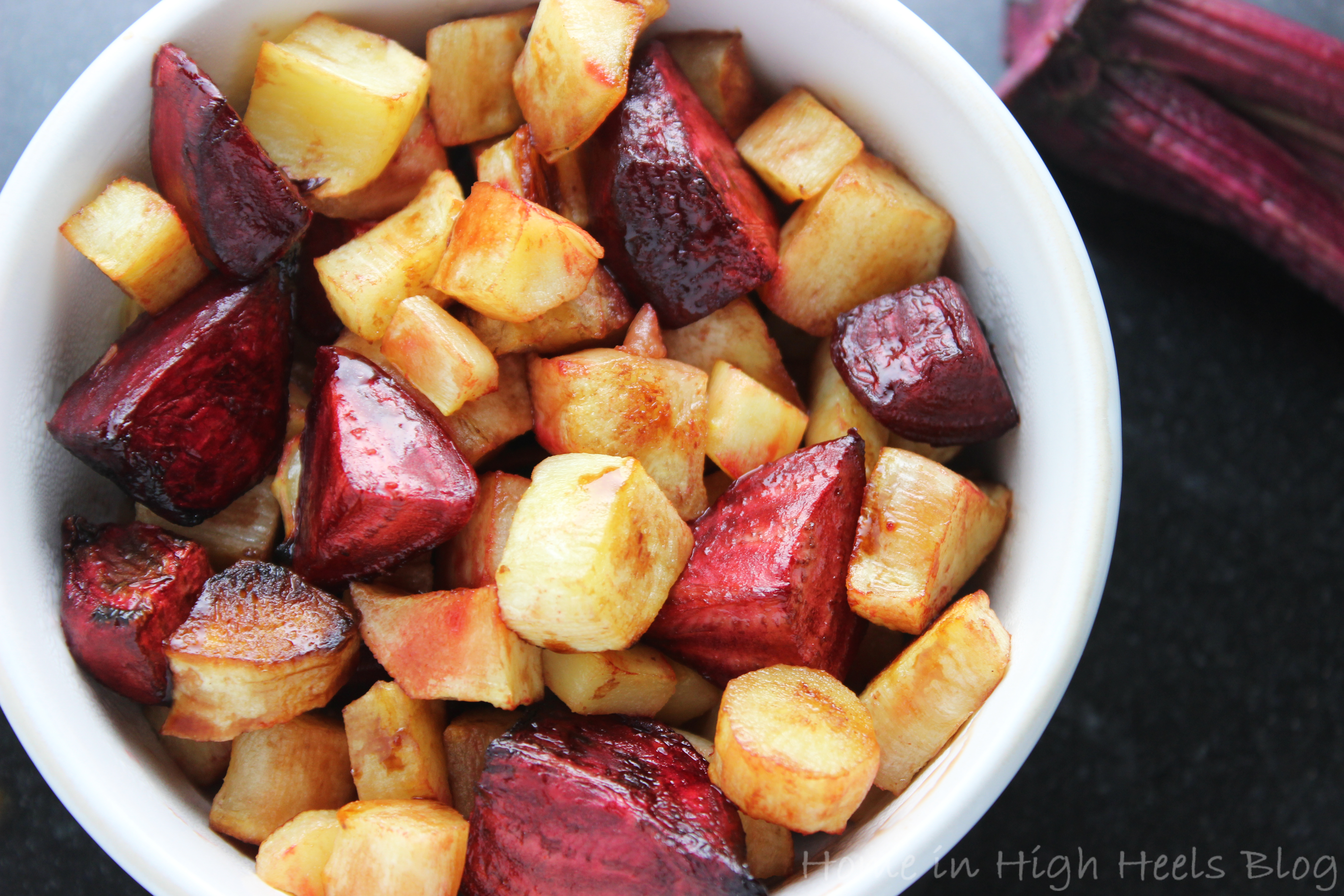Roasted Root Veggies Recipe - Perfection for Fall! - Home In High Heels